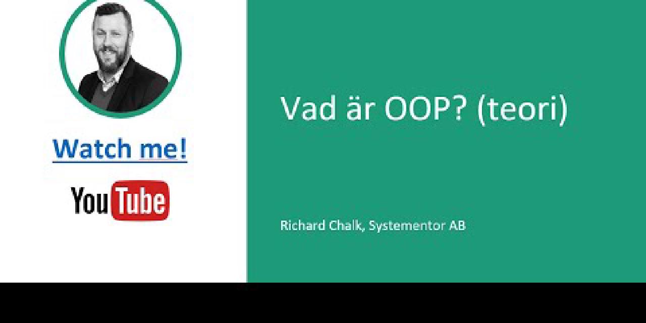 ASPCode.net - C# OOP - Vad är OOP? (endast Teori)