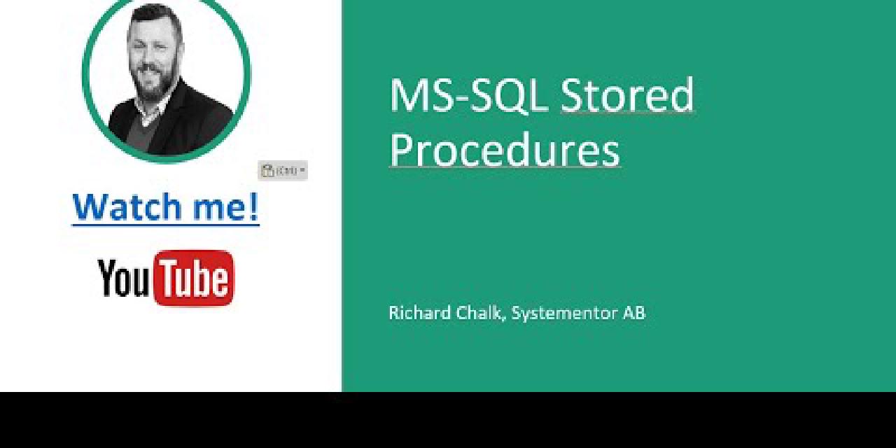 ASPCode.net - MS SQL Stored Procedures
